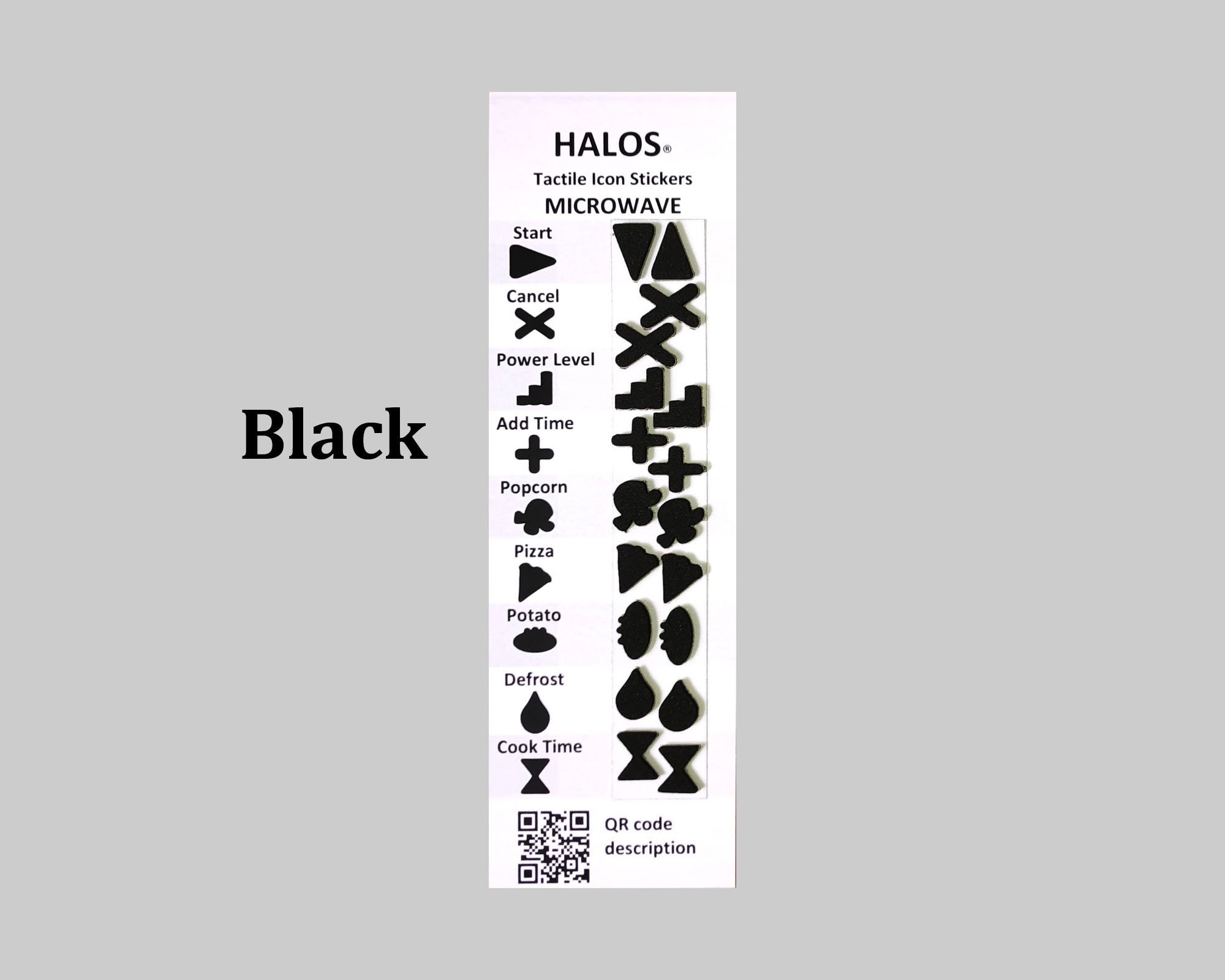 Microwave Tactile Stickers - Etsy