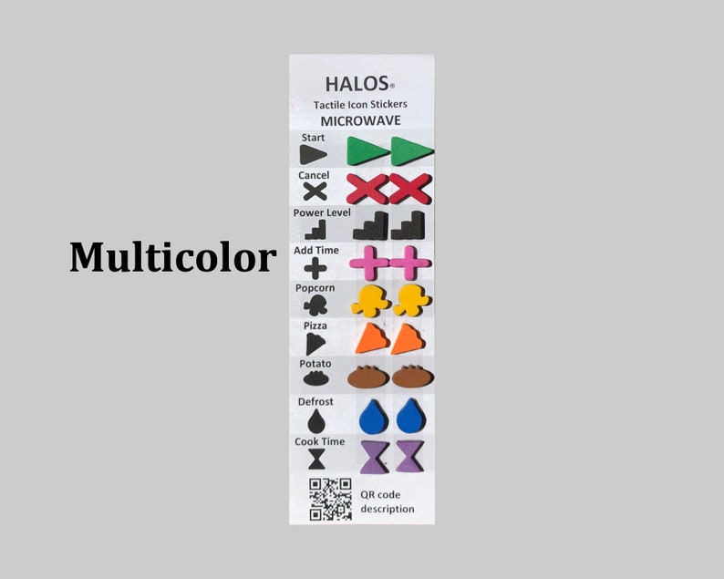 Microwave Tactile Stickers - Etsy