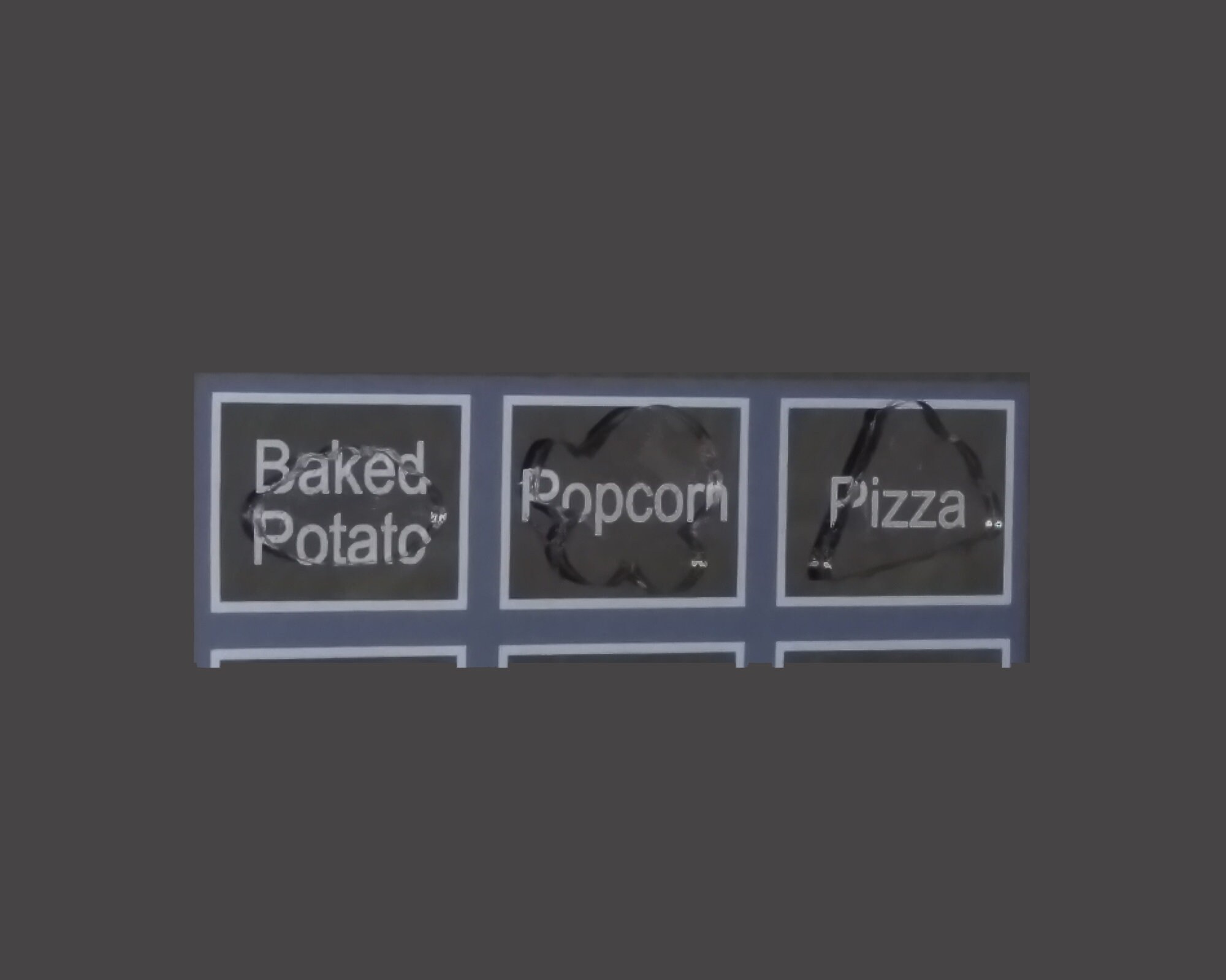 Microwave Tactile Stickers - Etsy