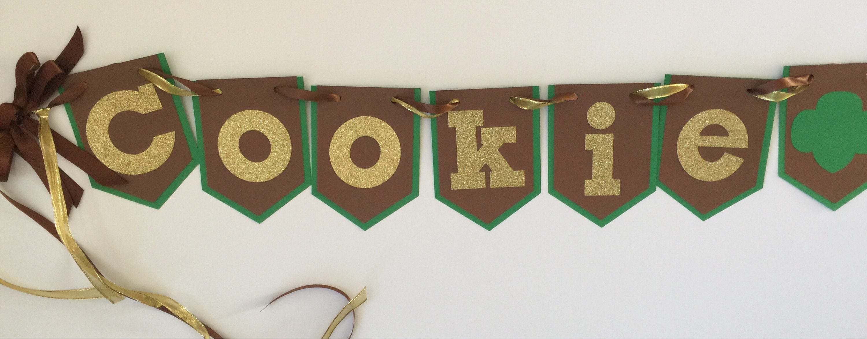 Girl Scout Troop Banner Cookie Time | Etsy