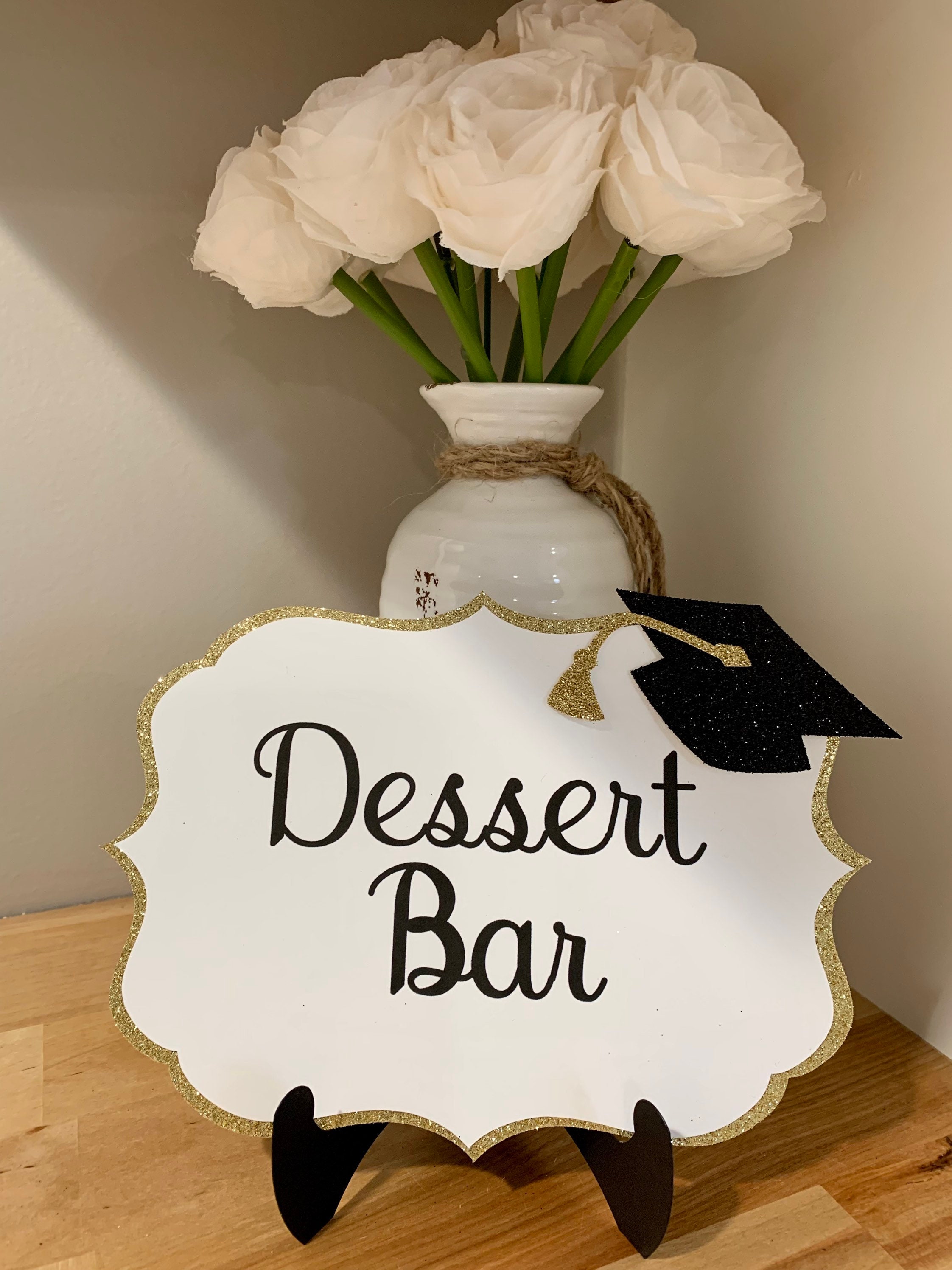 Dessert Bar Sign Graduation Sign Dessert Table Sign 7x5 - Etsy
