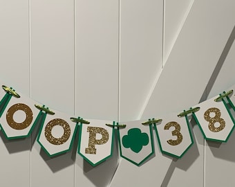 Girl Scout Troop Svg Banner - Etsy