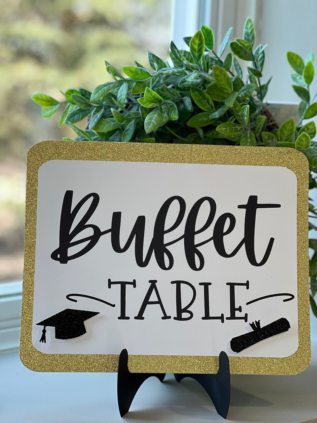 Buffet Sign Graduation Idea 10x8 Sign Graduation Buffet Graduation - Etsy