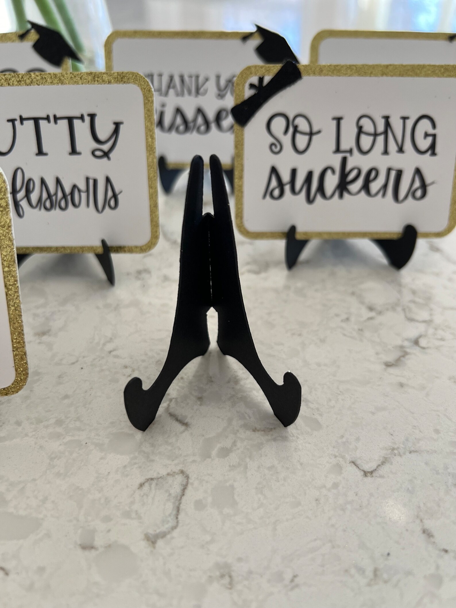 Candy Buffet Sign - Graduation Candy Bar -graduation Party Favors ...
