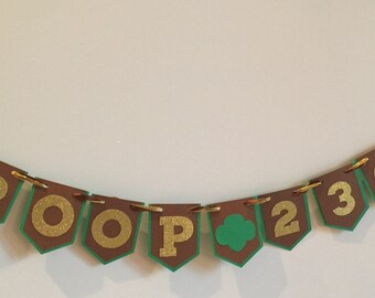 Girl Scout Troop Banner - Etsy