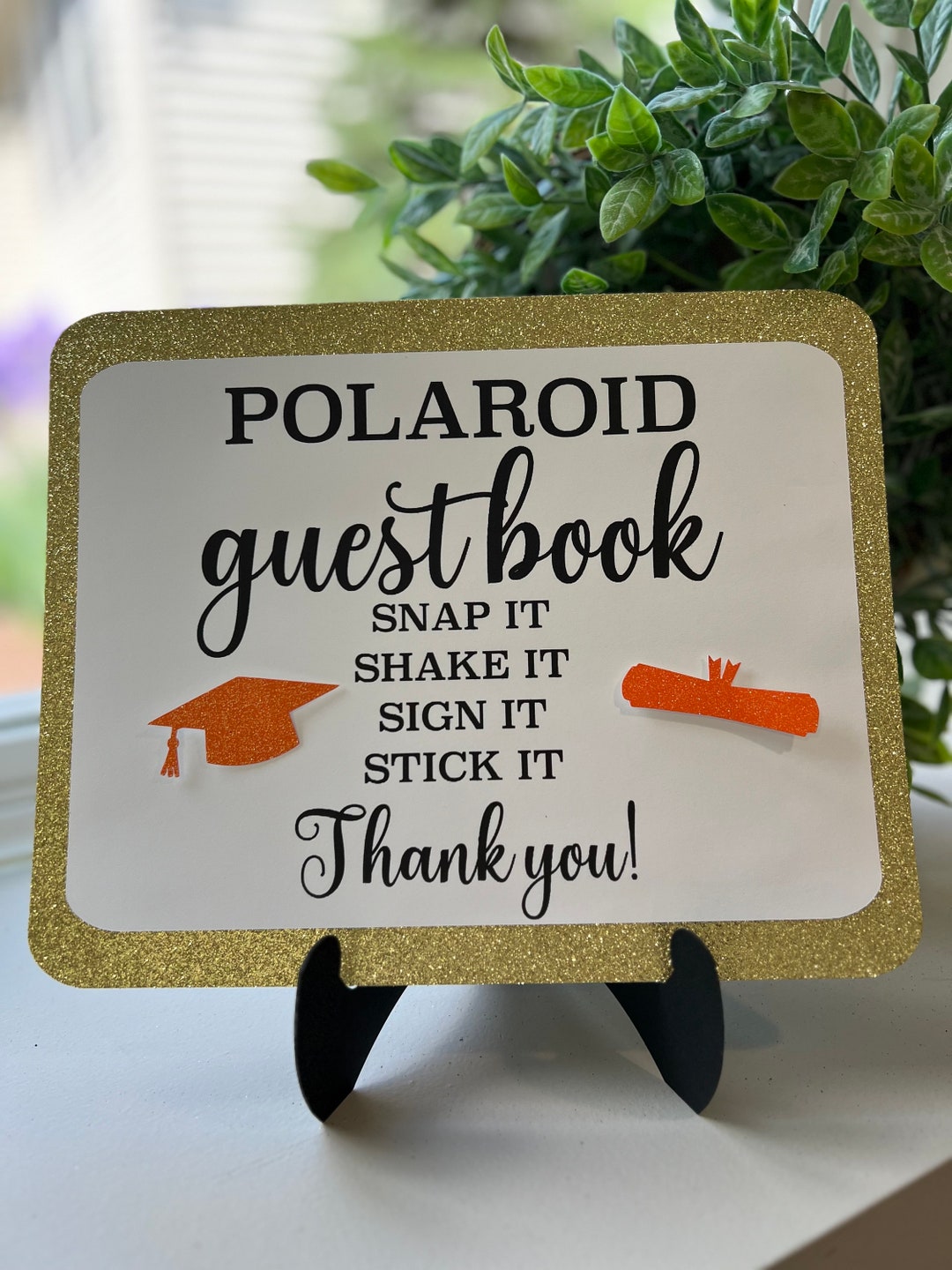 Camera Guest Book Sign/ Graduation Party Decor/ Take a Picture and Post ...