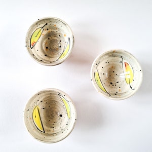 Trio of Slipware Dipping Bowls - Etsy