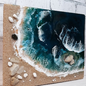Pictures of the Ocean, Epoxy Painting, Epoxy Resin Art, Ocean Resin Art ...