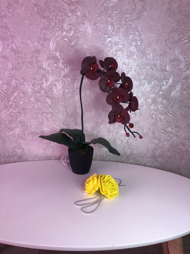 Big Flower Lamp, Orchid Floor Lamp, Luminous Flower, Bedroom Floor Lamp ...