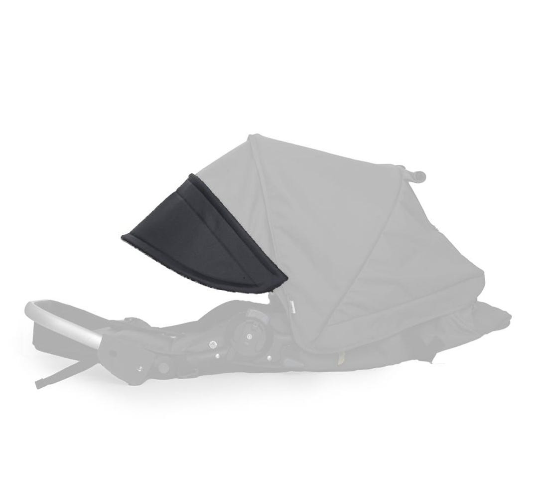 Bumbleride Era Stroller Canopy Extension, Black, Sun Shade and Wind ...