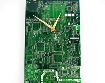 Computer Motherboard Wall Clock - Etsy