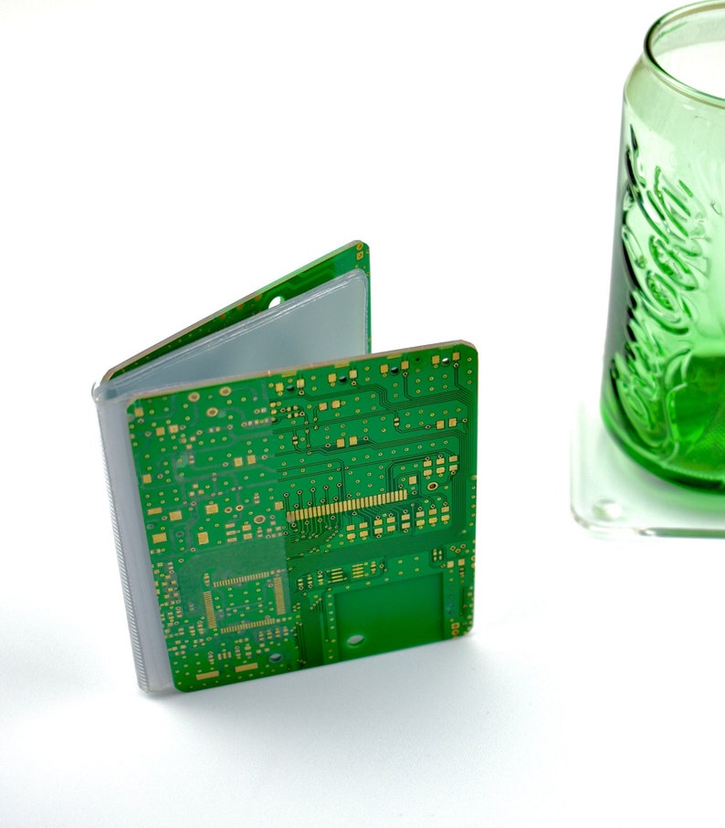 Circuit Board Credit Card/debit Card/ Pass Holder Geeky Gift | Etsy