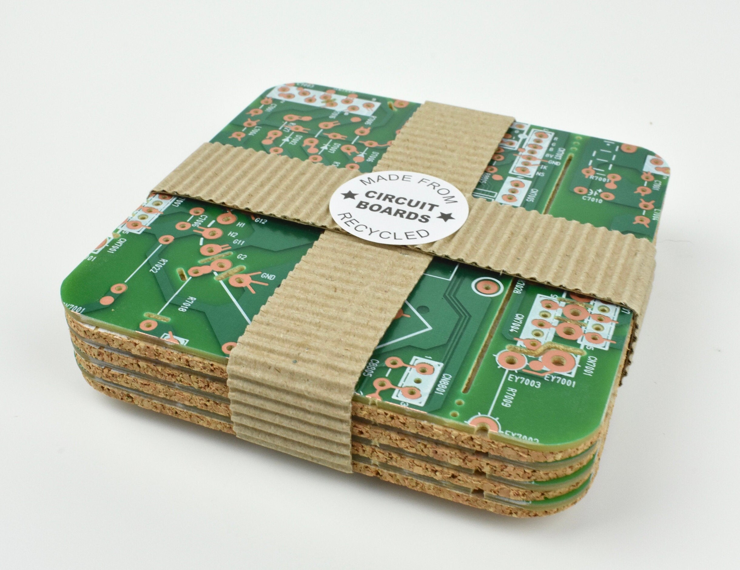 Circuit Board Coasters Set of 4 Geeky Christmas Gift - Etsy UK