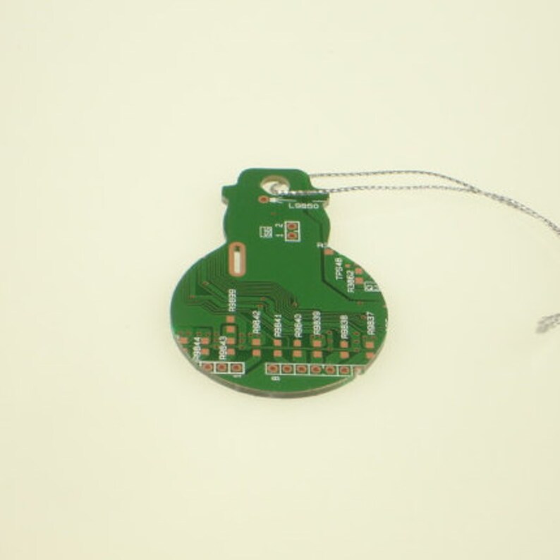 Circuit Board Christmas Tree Decoration Tree/Star/Snowman | Etsy