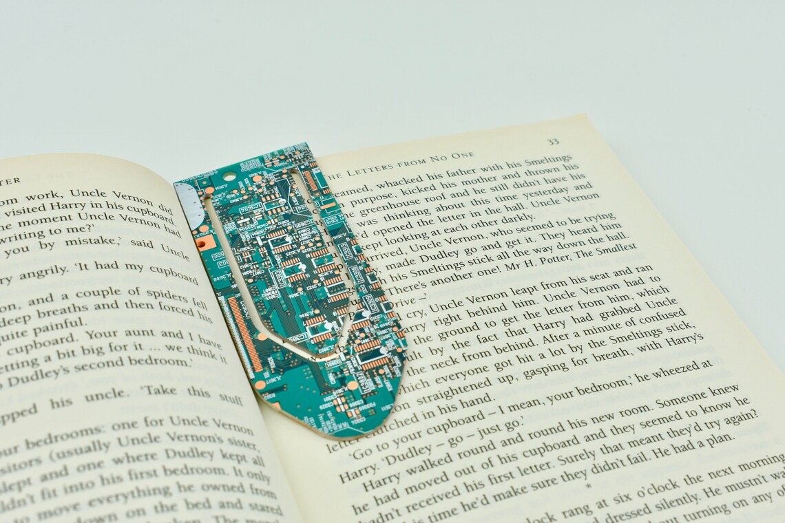 Circuit Board Bookmark Geeky Christmas Gifts Nerd Stocking - Etsy
