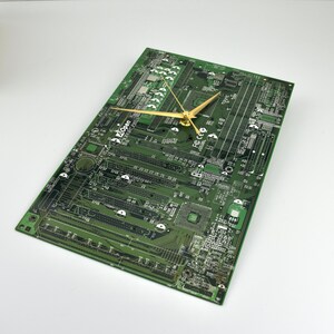 Circuit Board Wall Clock - Computer Geek Gifts - Tech Gift - Software ...