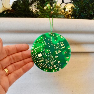 Circuit Board Christmas Tree Decoration, Computer Geek Xmas Gifts ...