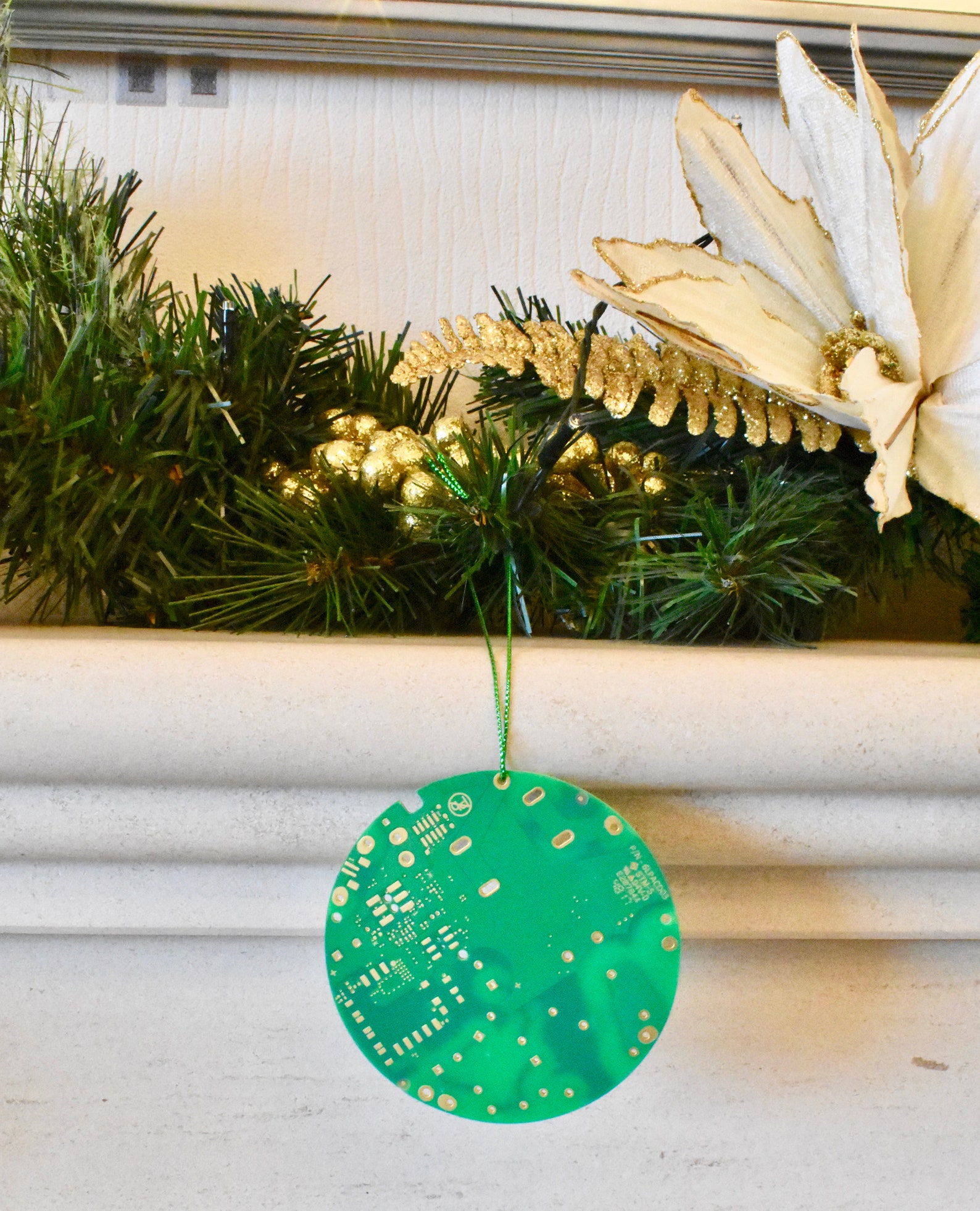 Circuit Board Christmas Tree Decoration Computer Geek Xmas - Etsy