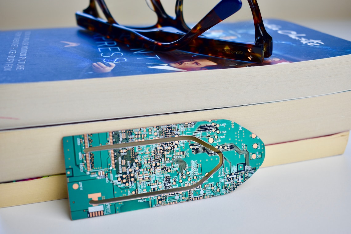 Circuit Board Bookmark Geeky Christmas Gifts Nerd Stocking - Etsy