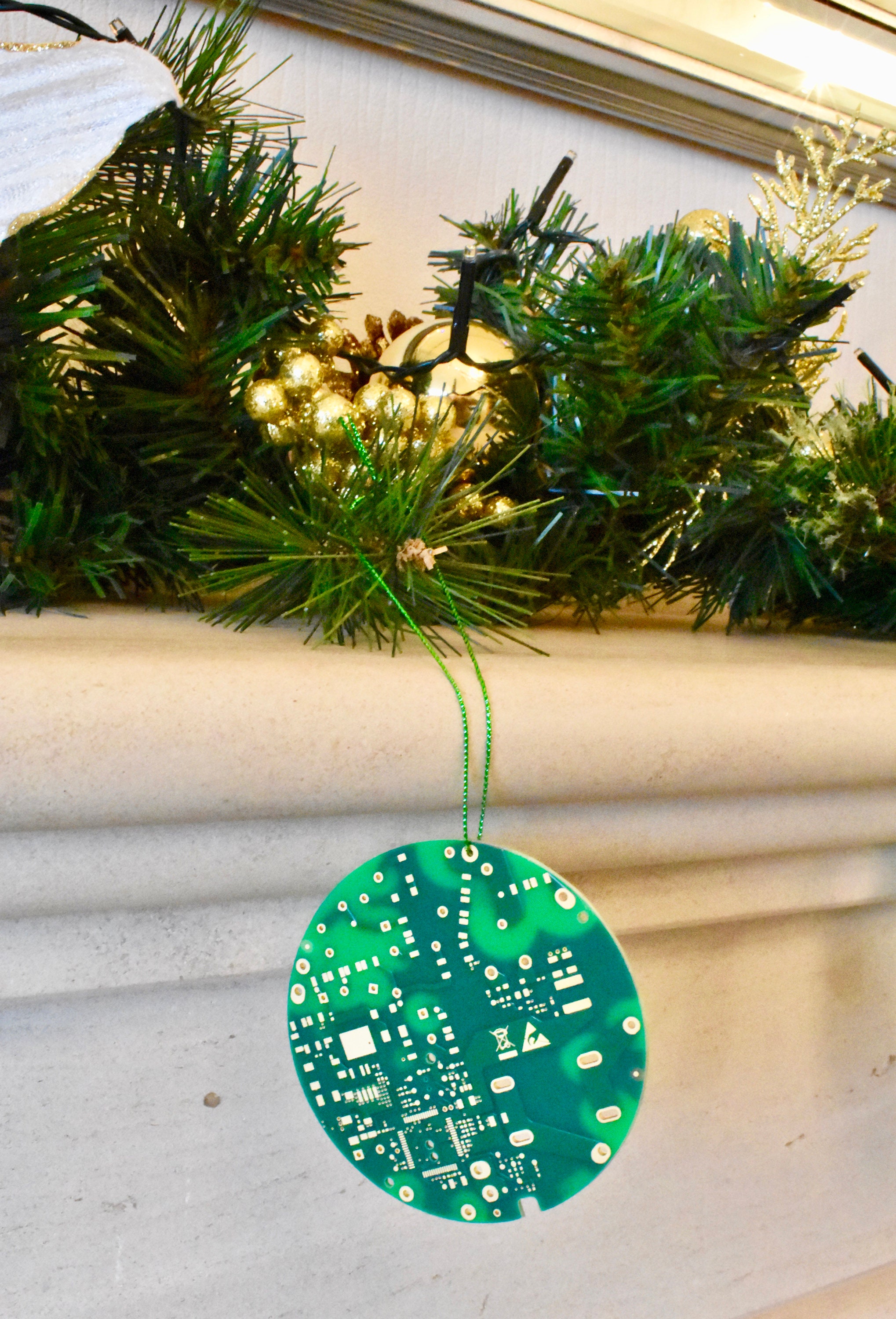 Circuit Board Christmas Tree Decoration Computer Geek Xmas - Etsy