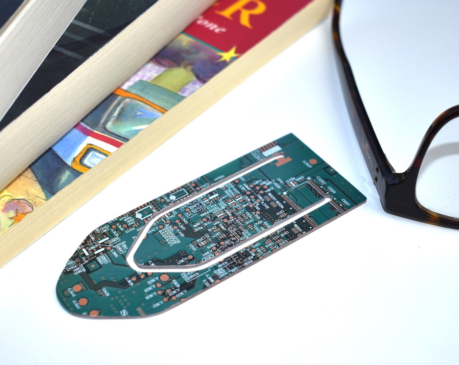 Circuit Board Bookmark - Geeky Christmas Gifts - Nerd Stocking Fillers ...