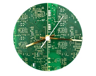Circuit Board Clock | Etsy