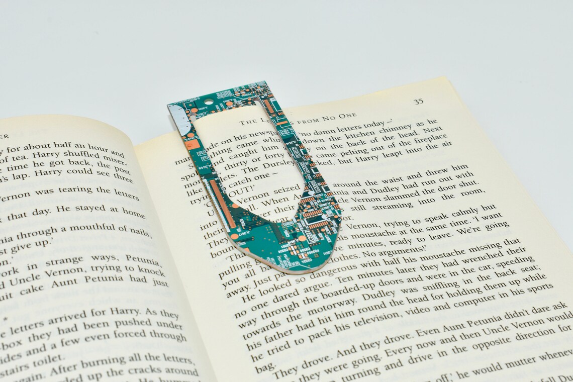 Circuit Board Bookmark Geeky Christmas Gifts Nerd Stocking - Etsy
