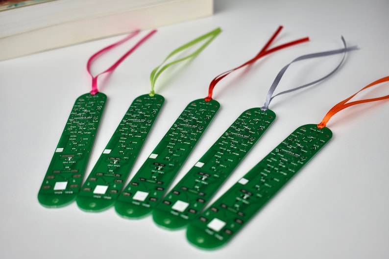 Circuit Board Bookmark - Computer Geek Gifts -reading - Tech ...