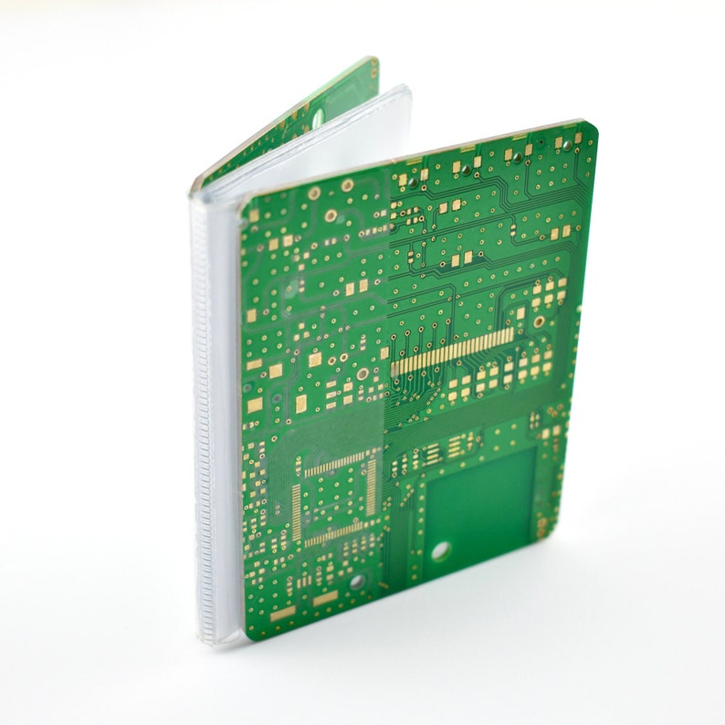 Circuit Board Credit Card/debit Card/ Pass Holder Geeky Gift | Etsy