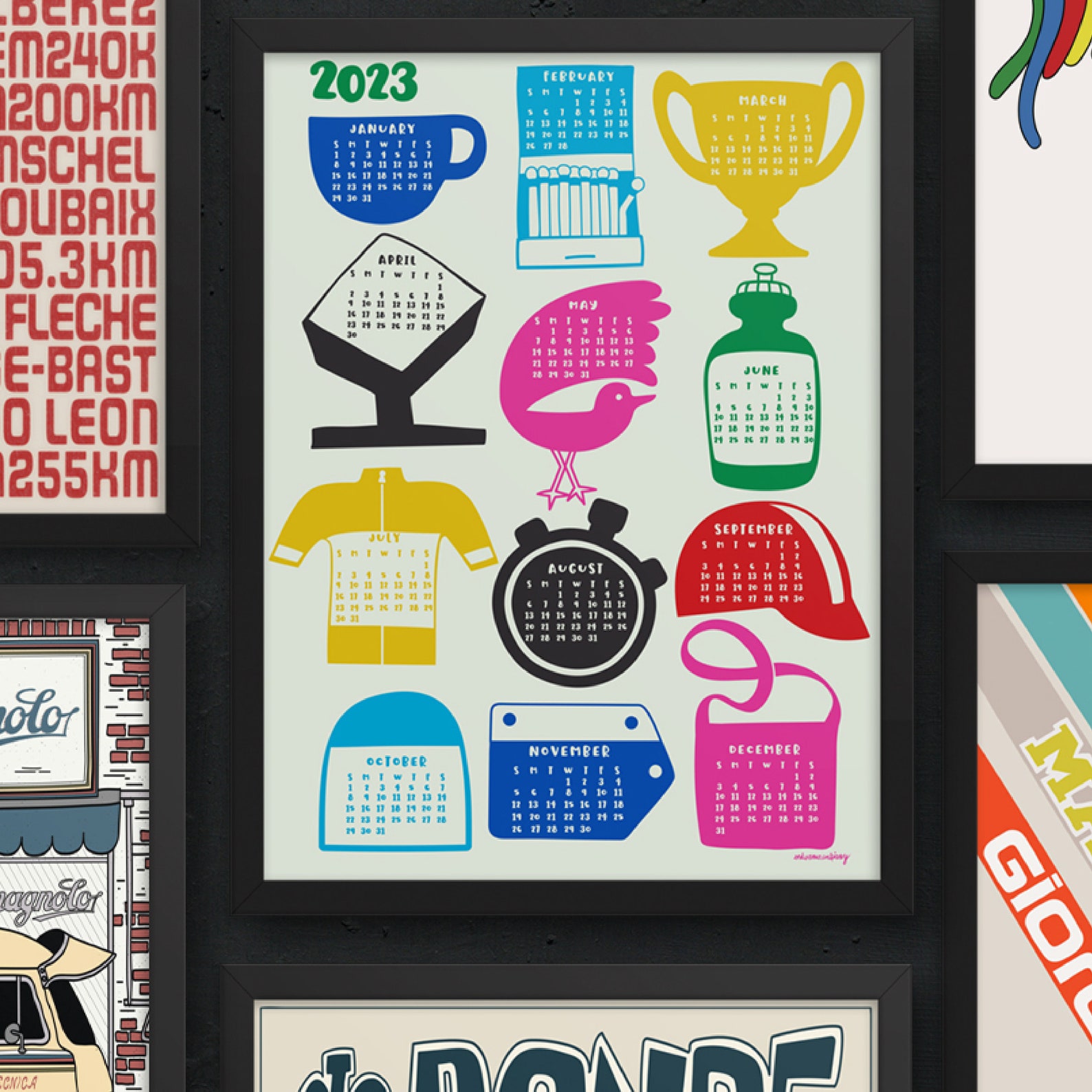 EC Poster Calendar - Etsy