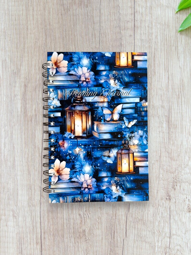 Butterfly Reading Journal | Book Tracker, Challenges and Games - Etsy