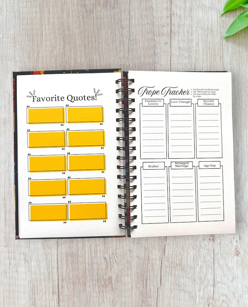 Butterfly Reading Journal | Book Tracker, Challenges and Games - Etsy