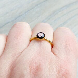 Pressed Flower Ring for Daughter, Cottagecore Graduation Gift, Dainty ...