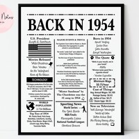 Back in 1954 - Etsy