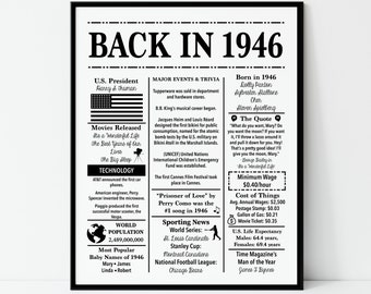 Back in 1946 - Etsy