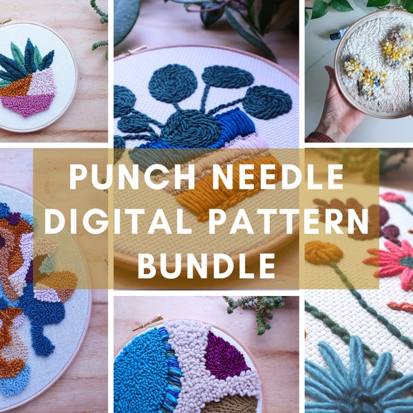 Punch Needle Patterns - Etsy