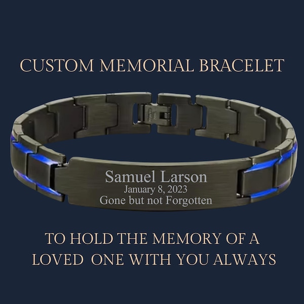 Memorial Bracelet - Etsy