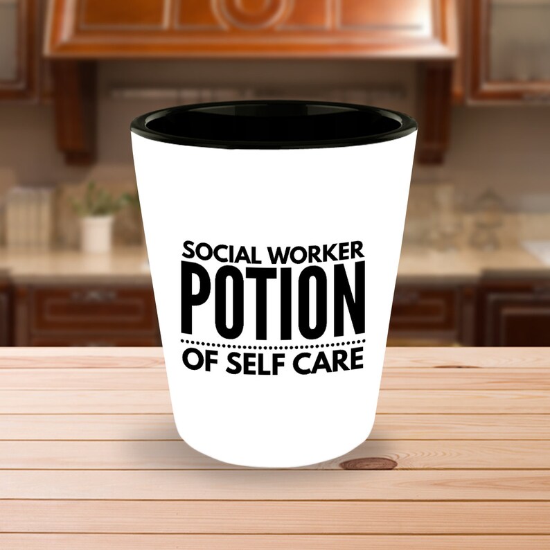 Social Worker Gift Social Work Funny Shot Glasses Graduation - Etsy