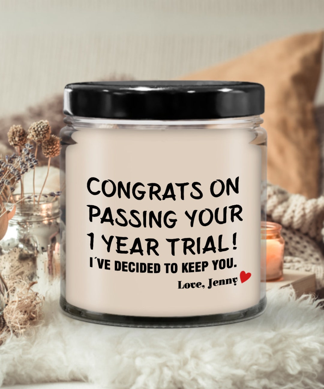 1 Year Anniversary Gift for Boyfriend Personalized One Year - Etsy