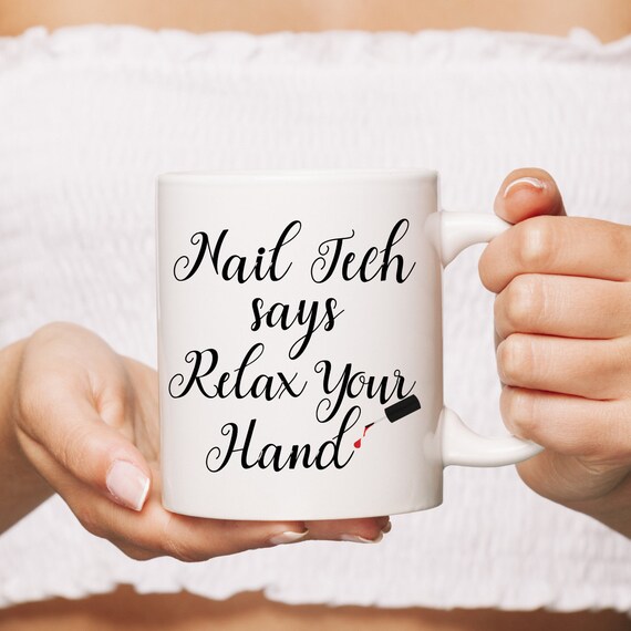 Nail Tech Mug Nail Technician Gift Nail Technician | Etsy