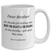 Dear Brother Mug Coffee Mug for Brother Funny Funny - Etsy