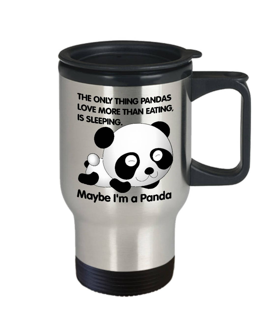 Pandas Travel Mug Panda Gifts Panda Coffee Mug Panda Bear - Etsy