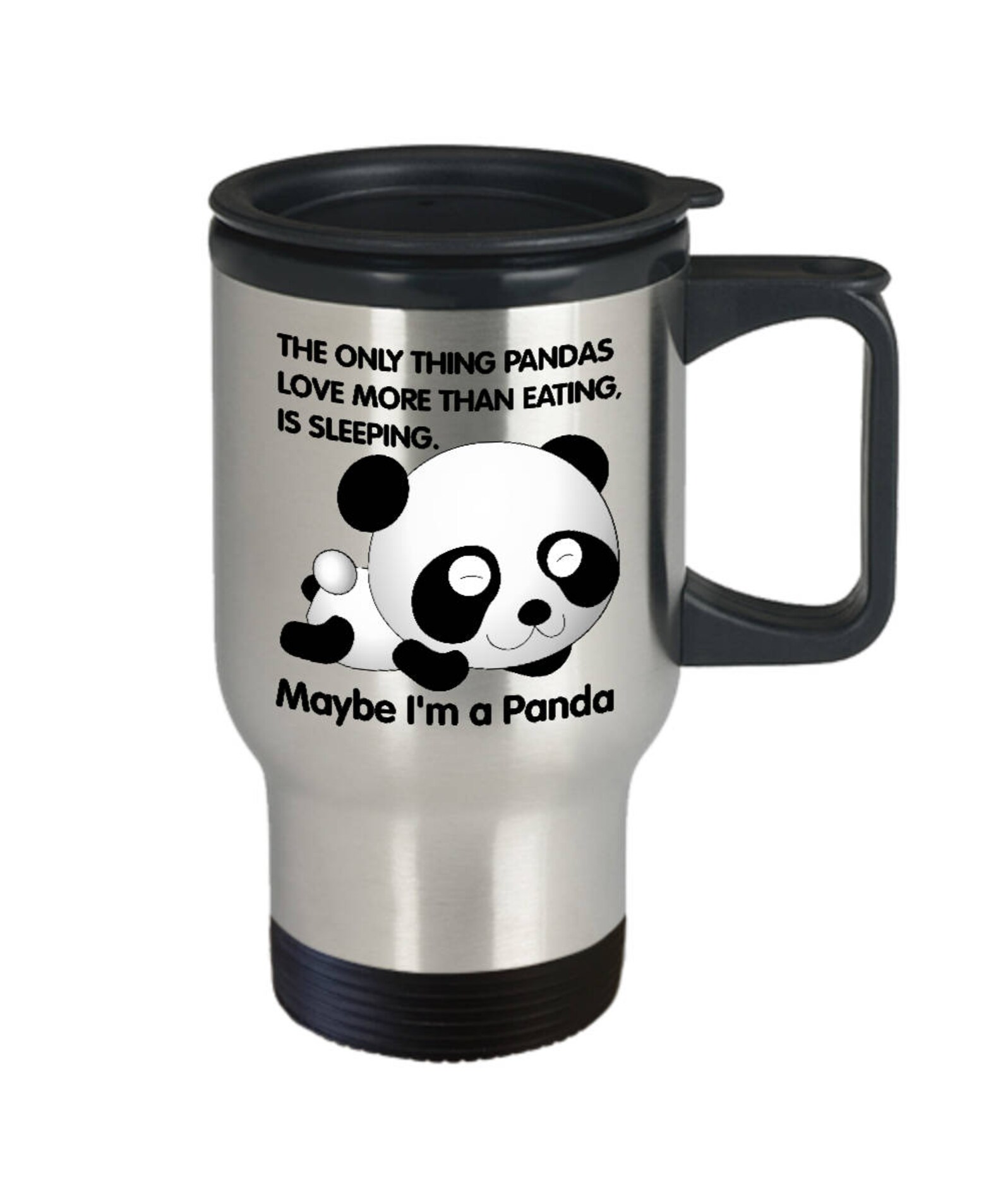 Pandas Travel Mug Panda Gifts Panda Coffee Mug Panda Bear - Etsy