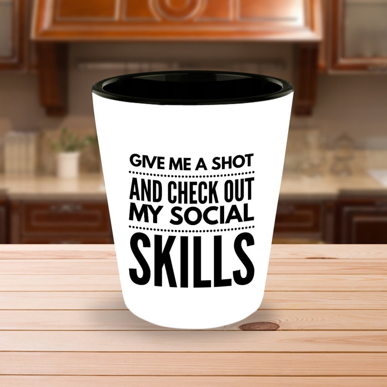 Social Worker Gift Social Work Funny Shot Glasses Graduation - Etsy