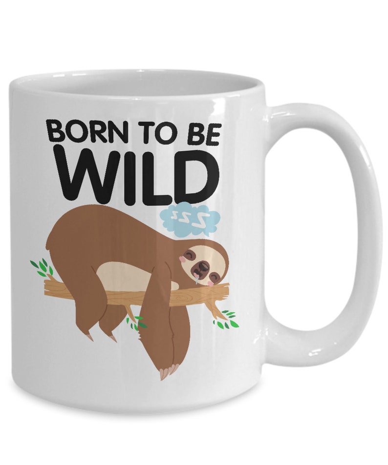Cute Sloth Sloth Mug Sloth Gift Animal Lover Gift - Etsy