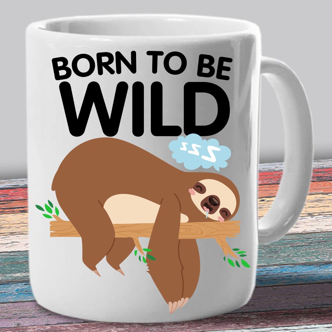 Cute Sloth Sloth Mug Sloth Gift Animal Lover Gift - Etsy