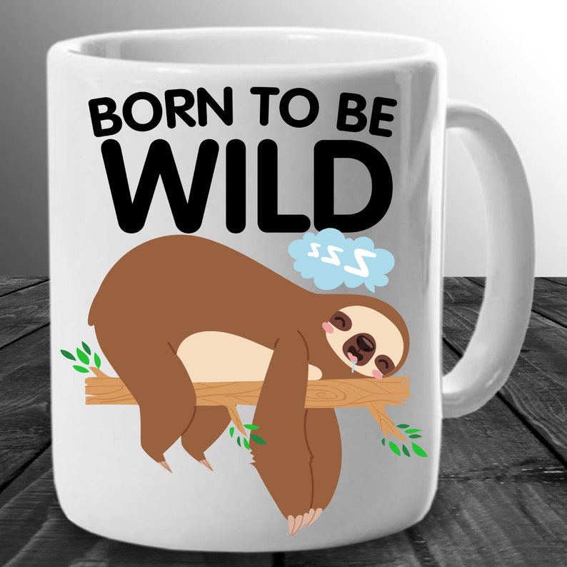 Cute Sloth Sloth Mug Sloth Gift Animal Lover Gift - Etsy