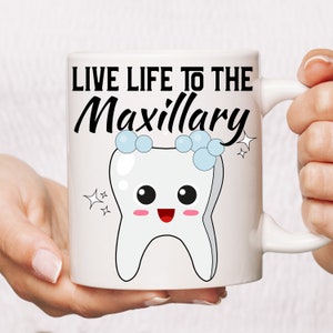 Molar Tooth Mug, Dental Student Gift, Dental School Personalized Mug ...