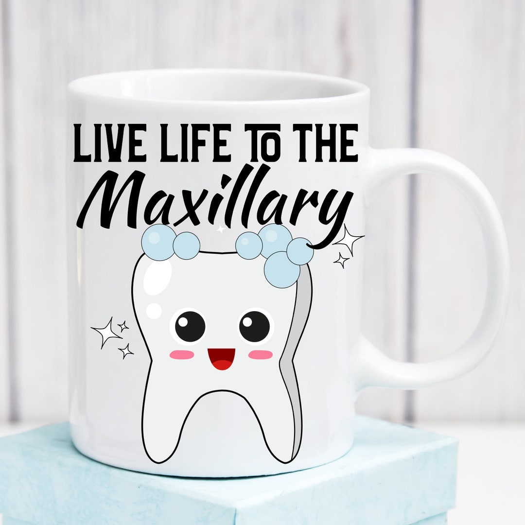Molar Tooth Mug, Dental Student Gift, Dental School Personalized Mug ...