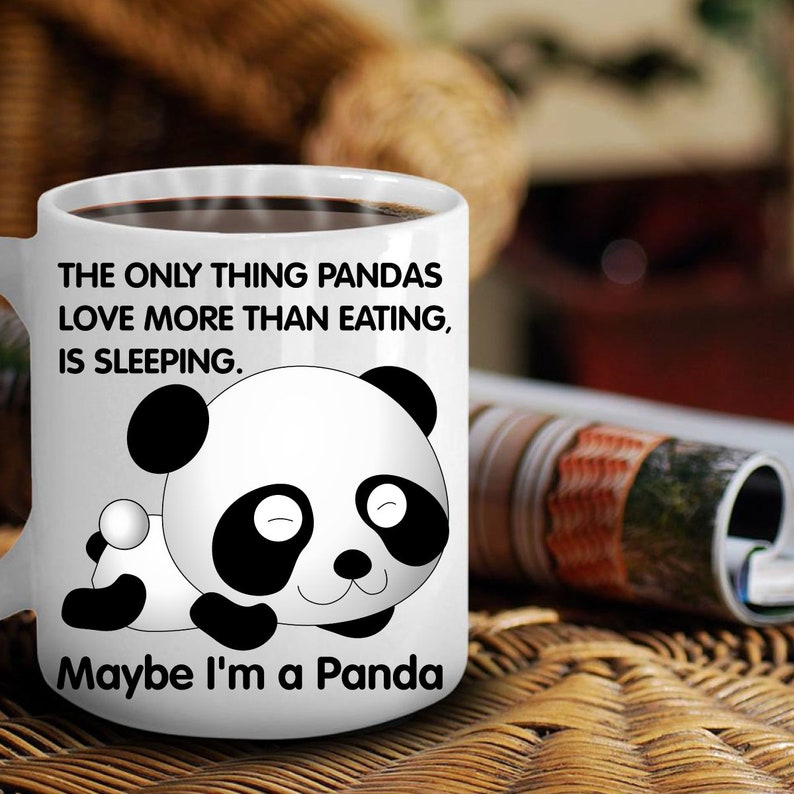 Funny Pandas Gifts Bear Cup Panda Coffee Mug Gift Panda Lover | Etsy